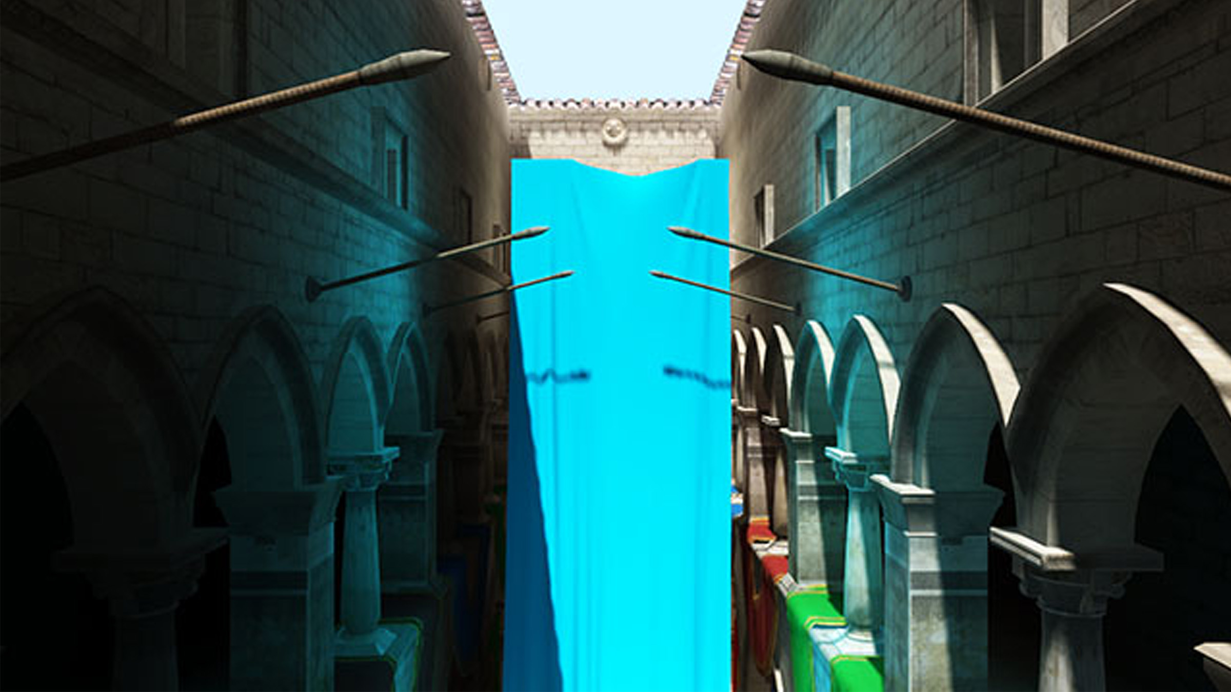 Massive Lighting in Sponza to Develop Global Illumination ⋆ X-Reality ...